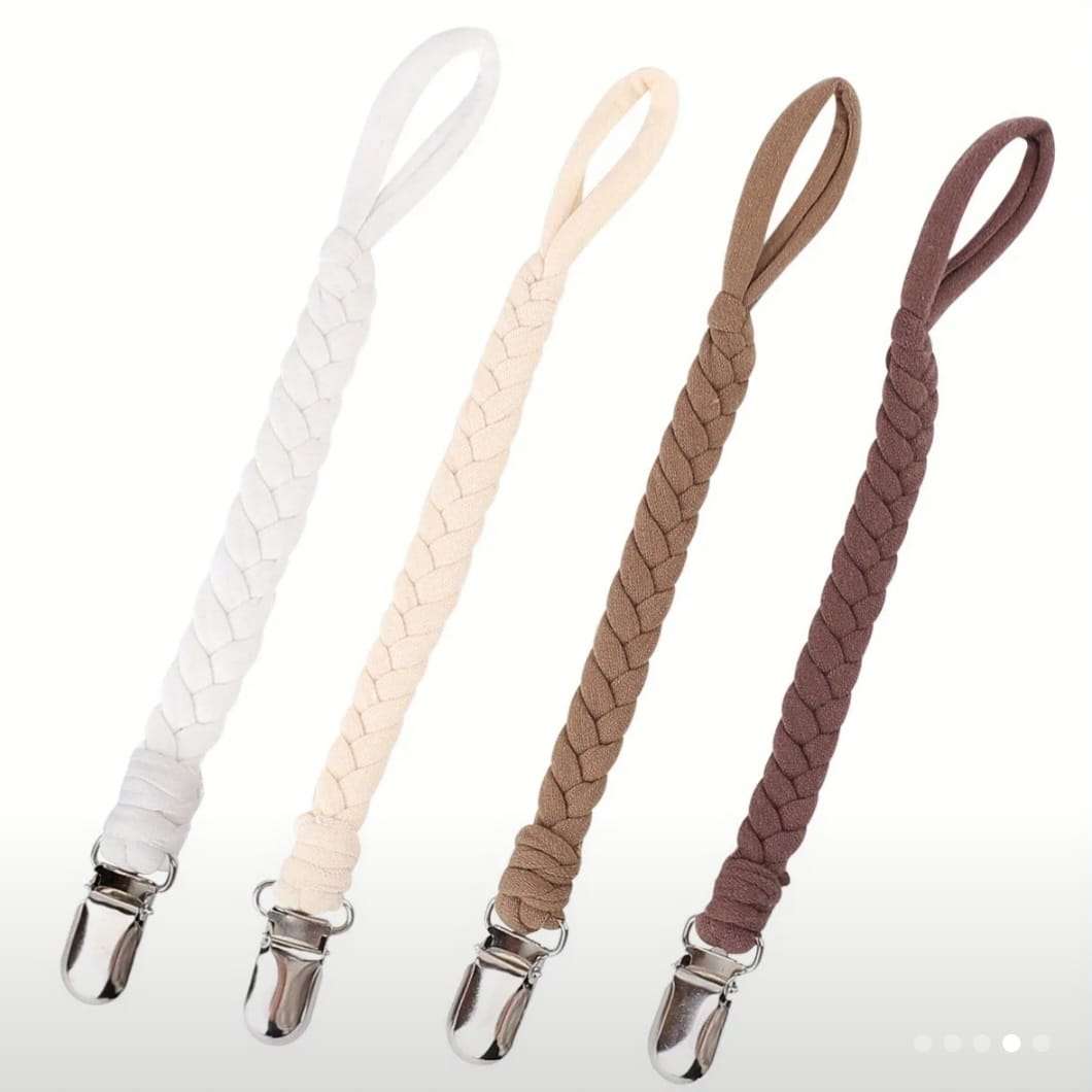 Braided Dummy Clips – Soft, Secure & Naturally Stylish – PINKFOOT