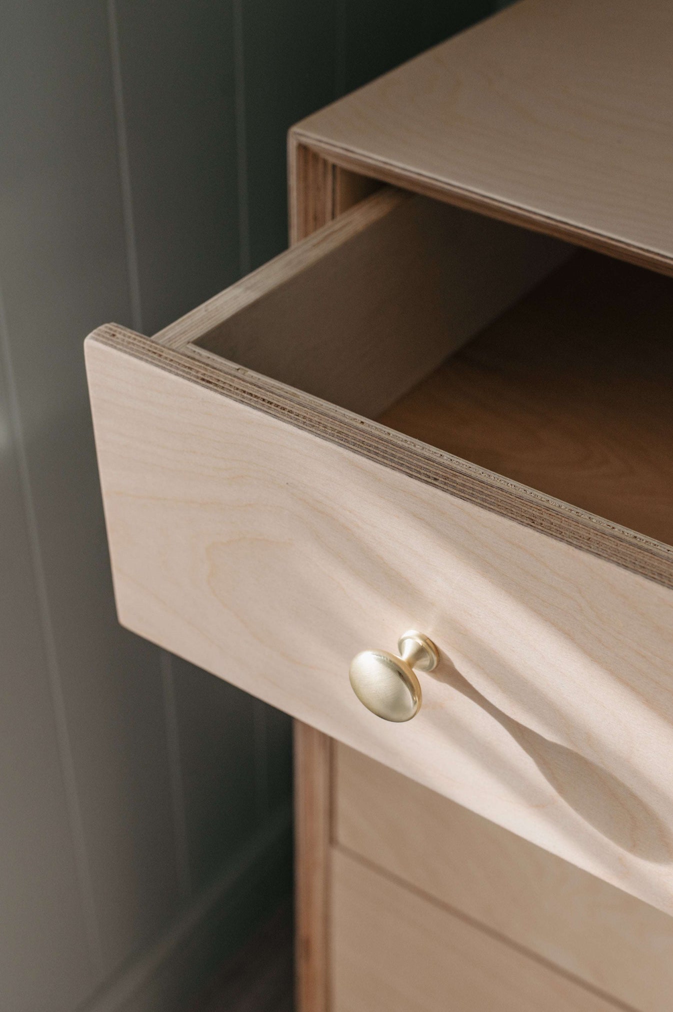 Lora Compactum – Modern Birch Wood Baby Changing Drawers – PINKFOOT